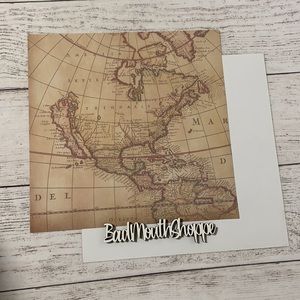 Hobby Lobby | Office | 2x12 Scrapbook Paper Lot Travel Globe Atlas Map ...